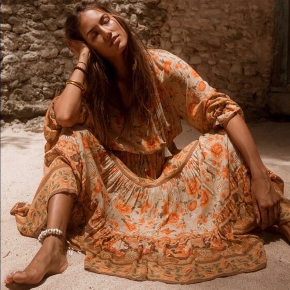 Spell And The Gypsy Sea Shell Gown - Gem